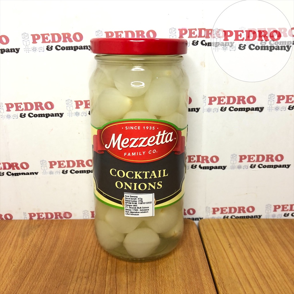 Jual Mezzetta - Cocktail onions imported/ acar bawang (473 ml) | Shopee ...