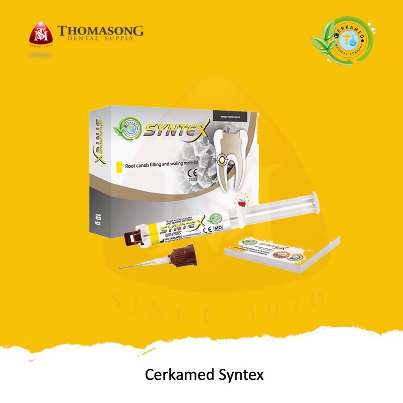 Jual Cerkamed Syntex 10g Root canal filling resin | Shopee Indonesia