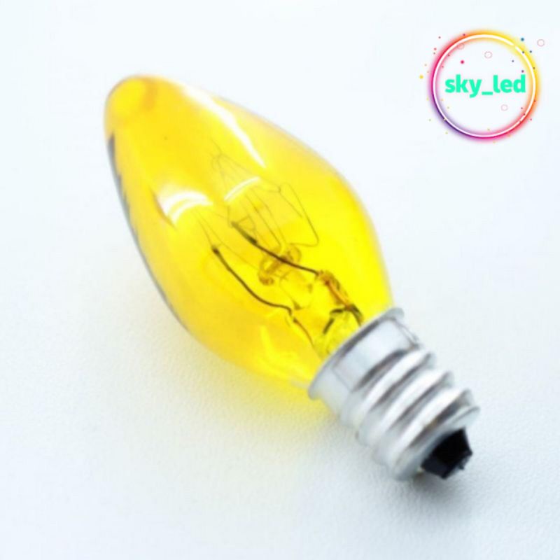 Jual LAMPU LED 3 WARNA CAHAYA /LAMPU CANDEL MODEL JAGUNG / FITTING ...
