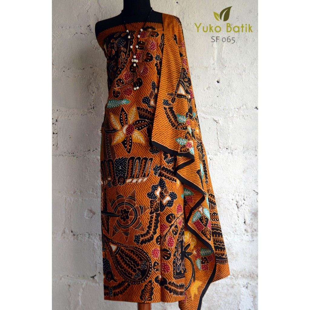 Jual Kain Batik Tulis Full Motif Klasik Galaran Kepet Sogan Gold ...