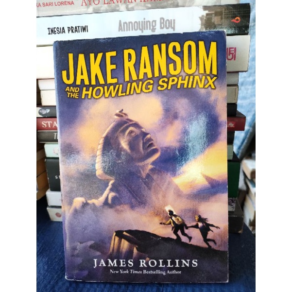 Jual Novel Jake Ransom and the Howling Sphinx by James Rollins | Shopee ...