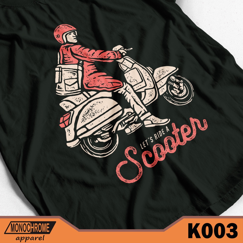 Jual Karafuto Kaos Baju Distro Pria Vespa Scooter Scooterist Vol. 1 ...
