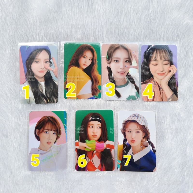 Jual Official PC Weeekly Soojin, Monday, Jihan, Jiyoon, Zoa, Jaehee | Shopee Indonesia