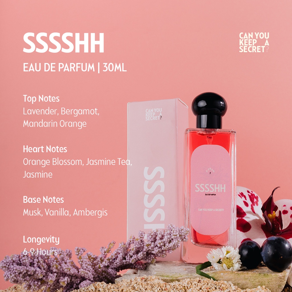 Jual Parfum Sssshh by Cykas 30ml - Aroma Lavender Tahan Lama | Parfum ...