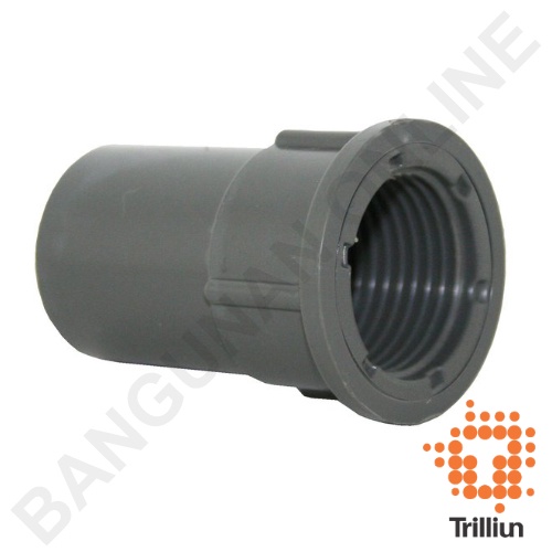 Jual Socket Drat Dalam PVC Trilliun AW Pureflo SDD Faucet Socket ...