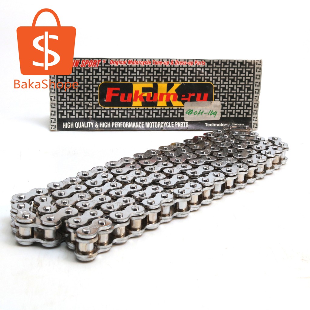 Jual Rantai 420-104L Chrome Honda Revo Absolute Blade Karisma Supra X ...