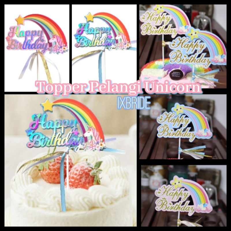 Jual Topper Unicorn Pelangi | Shopee Indonesia