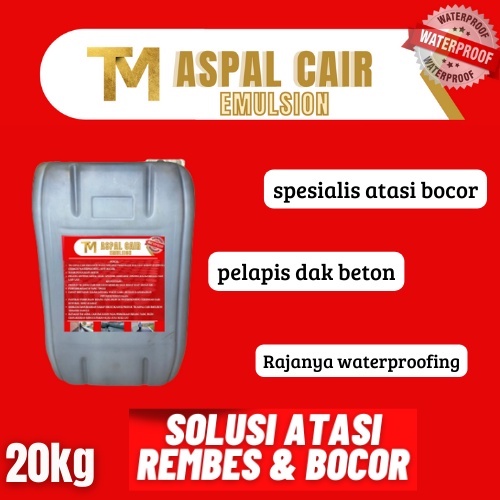 Jual Aspal Cair 20KG dan Aspal Bakar 20KG/ASPHALT EMULSION ...