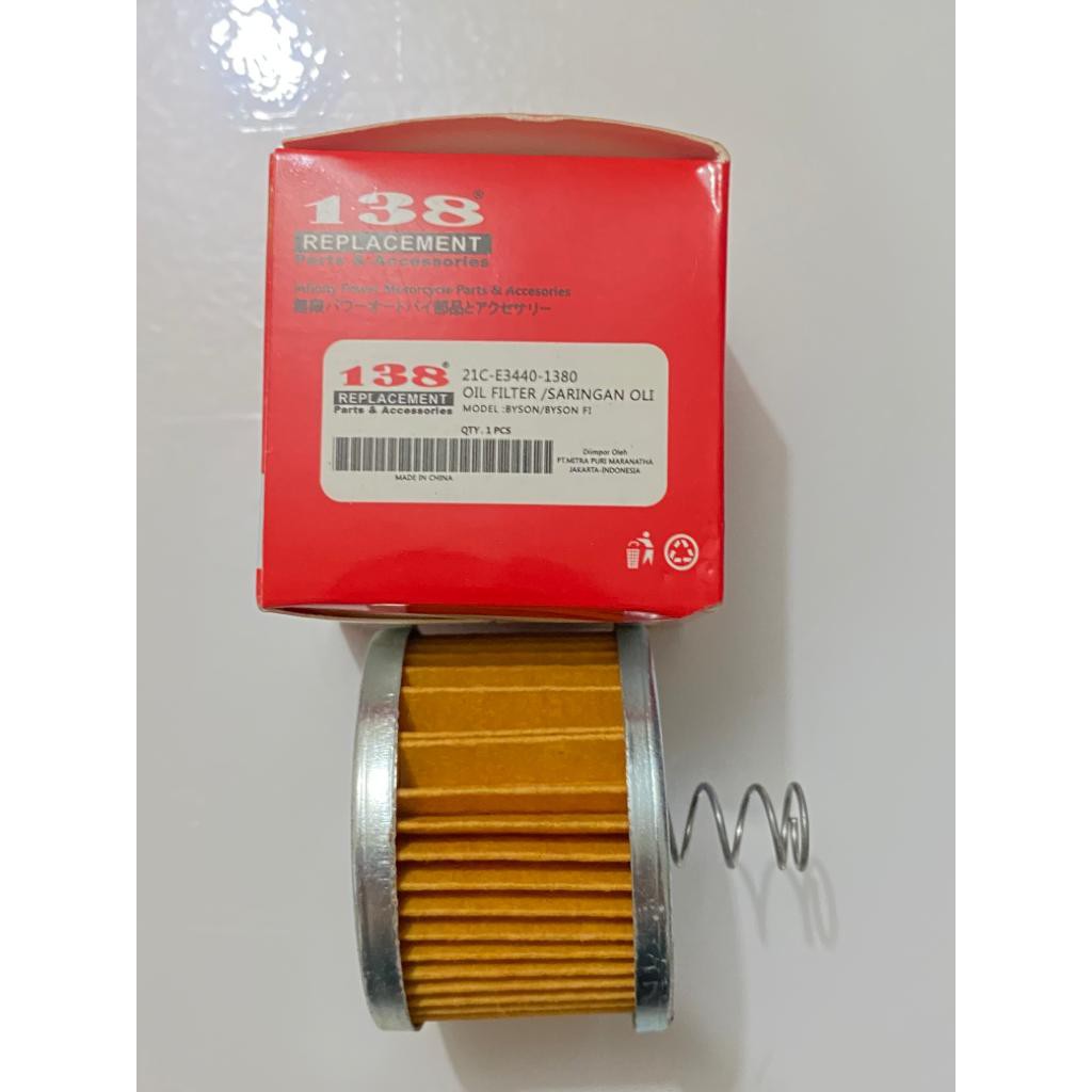 Jual FILTER OLI BYSON KARBURATOR DAN INJEKSI GOOD QUALITY | Shopee ...