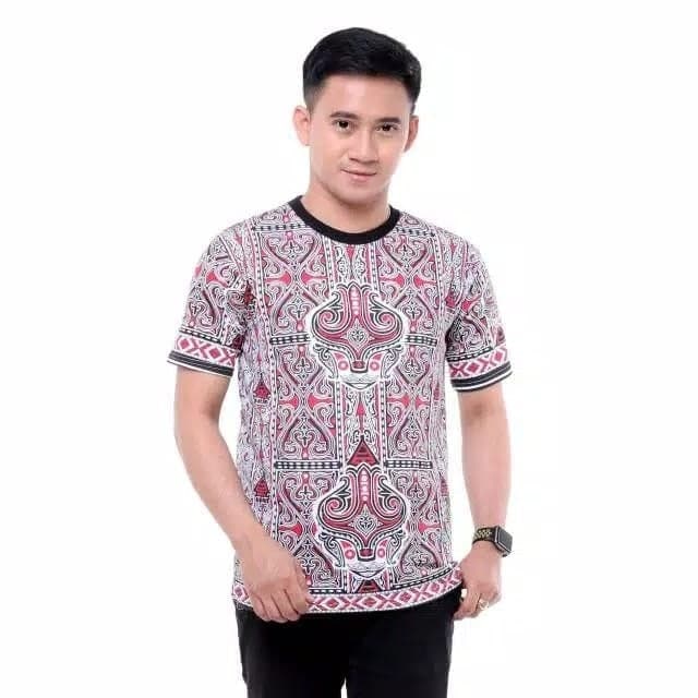 Jual Kaos Batik Etnik / kaos oblong wanita / kaos etnik pria / baju ...