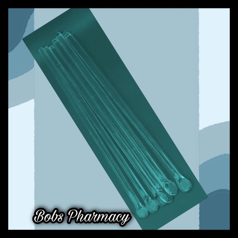 Jual Batang Pengaduk Kaca BAGUS & Packing AMANN 20cm Glass Rod Stirring ...