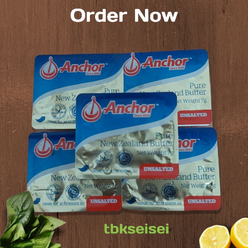 Jual New zealand butter anchor 7 g/dijual per 5 buah butter | Shopee ...