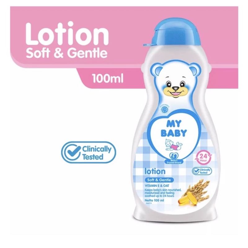 Jual My Baby Lotion Soft & Gentle 100ml - Losion Bayi Cream Bayi - Krim ...