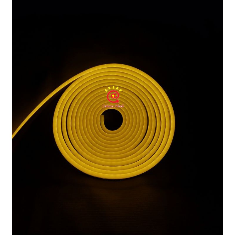 Jual Lampu Neon Flex Strip Light 12V DC - 5 Meter Warm White Kuning ...