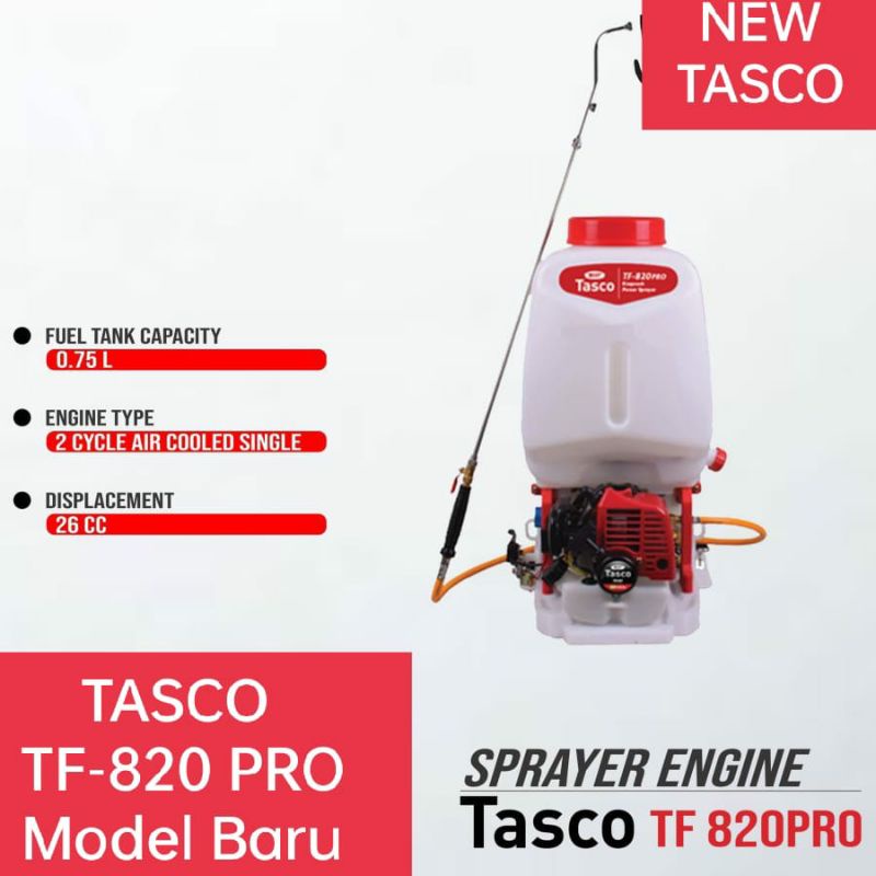 Jual Mesin Semprot Hama / Sprayer Tasco Type:TF 820 Pro Model Baru (20 liter) | Shopee Indonesia
