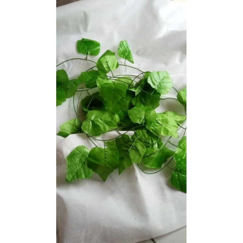 Jual daun rambat anggur imitasi d22 (+-1 meter) | Shopee Indonesia