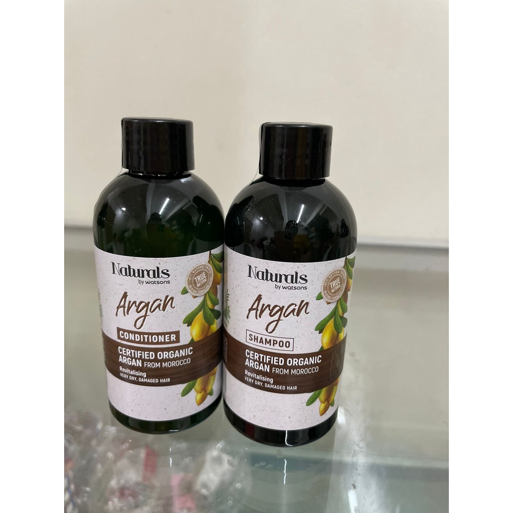 Jual WATSONS SHAMPO CONDITIONER ARGAN 100 ML(BOTOL KECIL) | Shopee ...