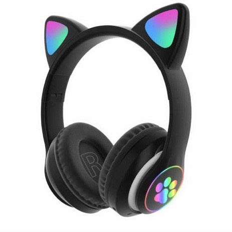 Jual Headset Bluetooth Bando Ear Cat LED Tipe STN-28 / Wireless Bando ...