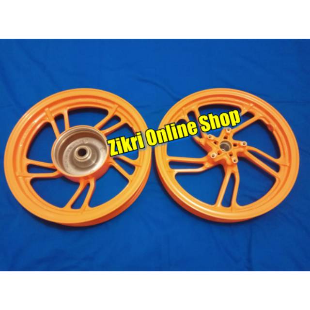 Jual VELG RACING ALL NEW VARIO 125 150 LED REPSOL ORANGE OREN ORIGINAL ...