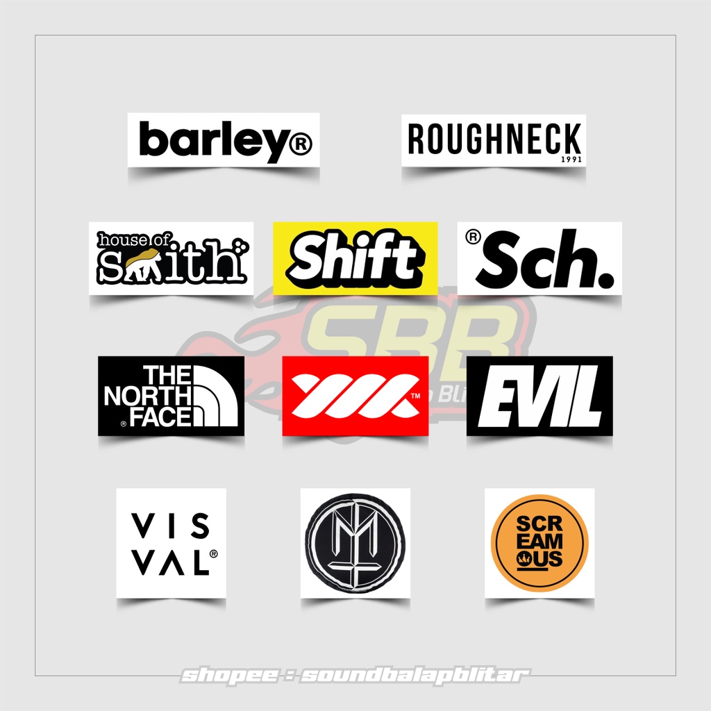 Jual Stiker Distro Brand Clothing (Bijian) - Maternal Barley Rsch ...