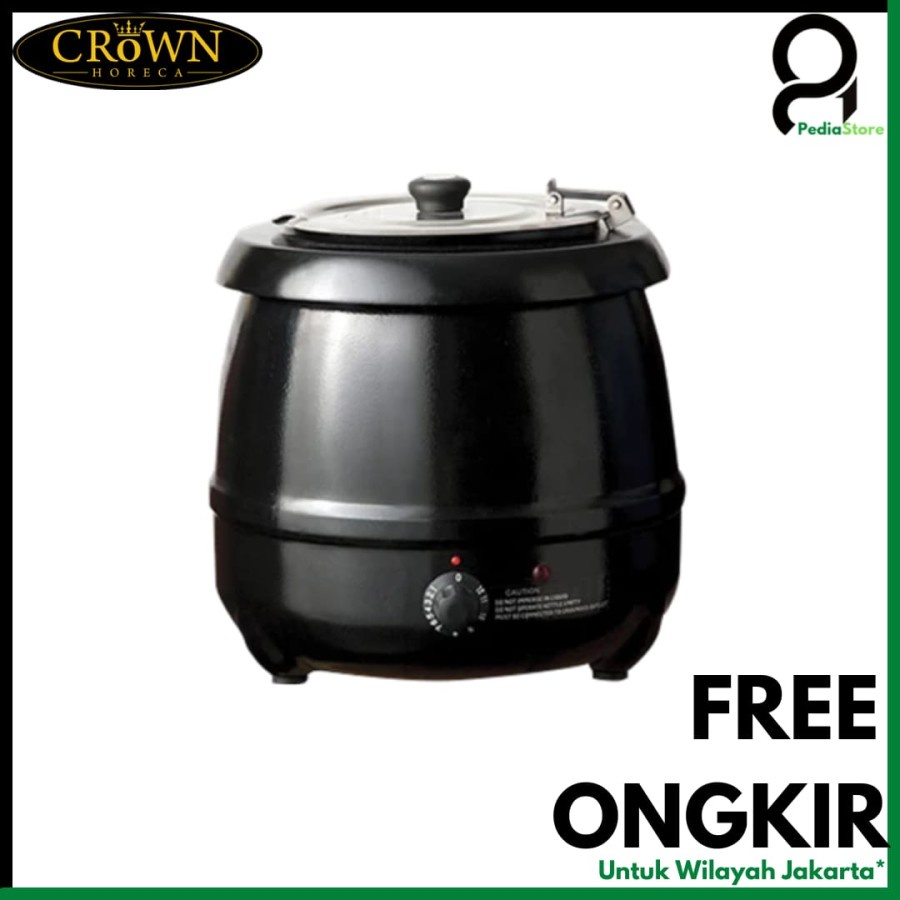 Jual Crown Horeca 6000A Soup Kettle / Pemanas Sop Penghangat Makanan ...