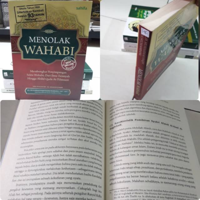 Jual MENOLAK WAHABI (Terjemah Nushusul Islamiyyah Al Wahabiyah) | Shopee Indonesia
