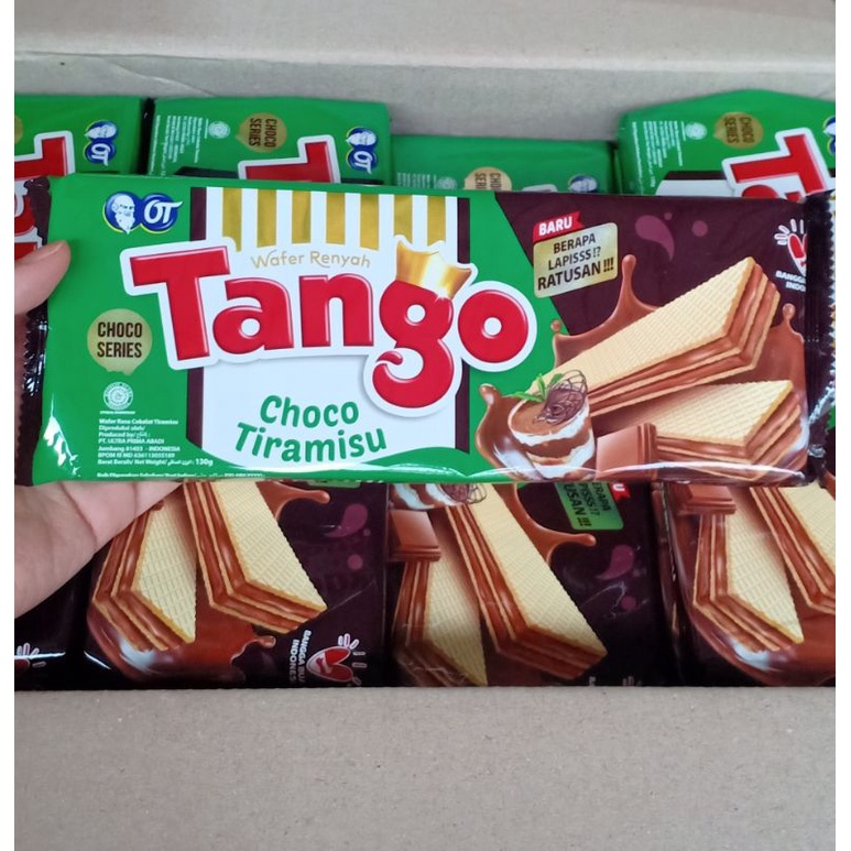 Jual agen distributor makanan ringan cemilan wafer tango choco tiramisu ...