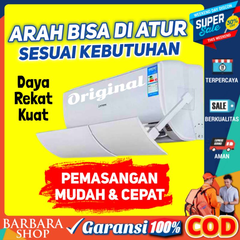 Jual Reflektor AC Reflector Cover Angin AC Akrilik Talang AC Acrylic ...