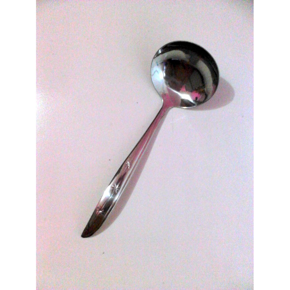 Jual Sendok Sup / Centong Sop Stainless Steel Diameter 6 cm tinggi 20 ...