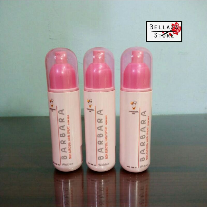Jual Barbara Non Aerosol Hair Spray Extra Hold 168 ml | Shopee Indonesia