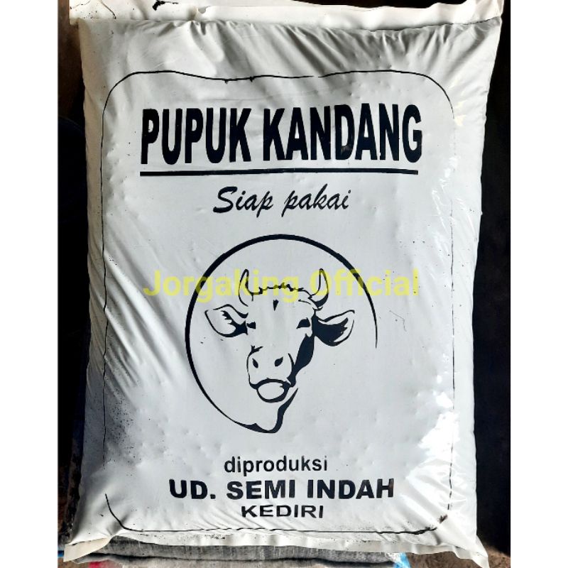 Jual Pupuk Kandang Kotoran Sapi Kohe Sapi Murni REPACK 1 KG | Shopee ...
