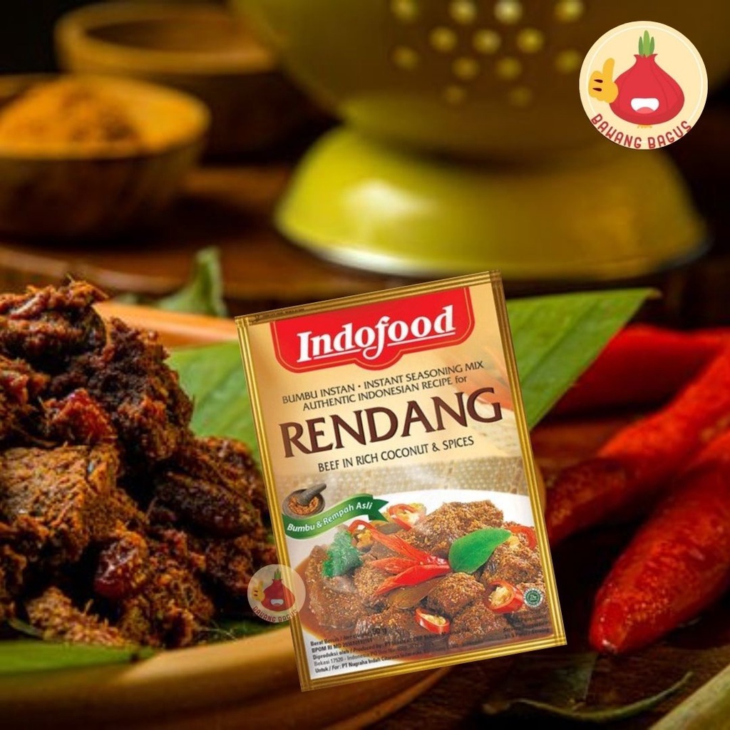 Jual Indofood Bumbu Racik/Gulai/Rendang/Opor/Soto Ayam/Nasi Goreng 1bks ...