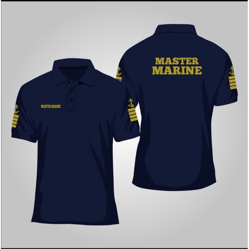 Jual KAOS MASTER MARINE KAOS SEAFARER KAOS PELAUT KAOS MARINE ACADEMY ...