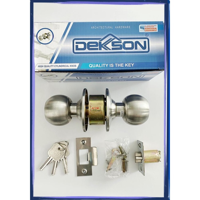 Jual Kunci Bulat Kamar Mandi Dekkson KCBL 8587 ET Dekkson Handle Kamar ...