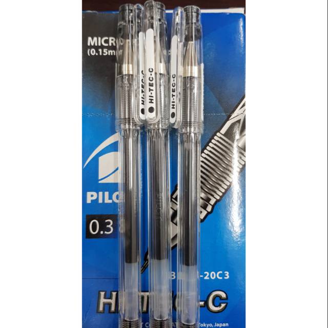 Jual Pulpen Pilot Hitec-c pen hitec 0.3 / Pen Hitec Pilot 0,3 (1PCS ...