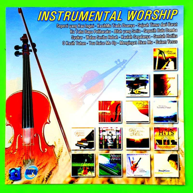 Jual KASET MP3 KOLEKSI 130 LAGU INSTRUMEN WORSHIP-LAGU ROHANI ...