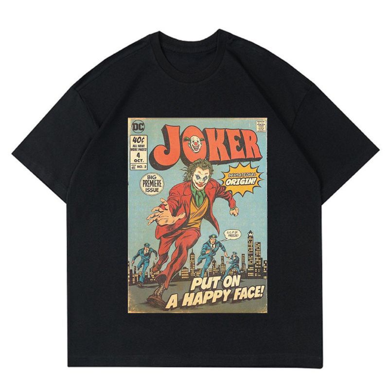 Jual KAOS JOKER "DC COMICS" | T-SHIRT VINTAGE COMICS DC | KAOS BAJU ...