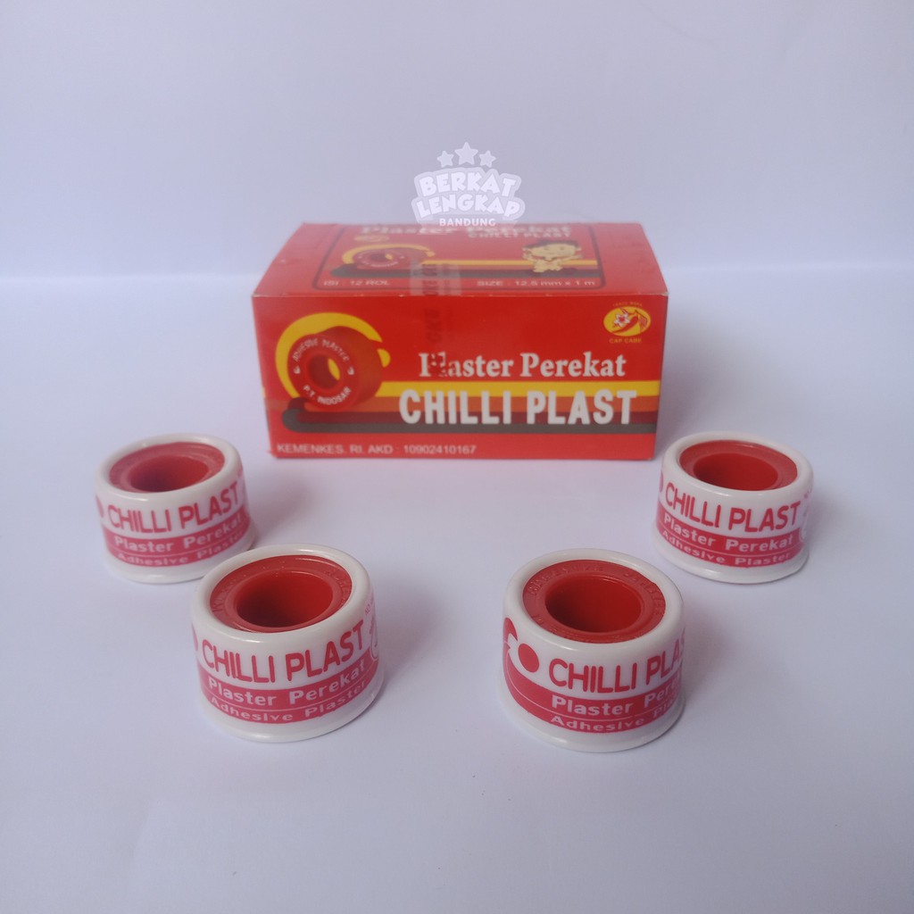 Jual Plaster / Perekat / Plester / Chilli Plast 12,5mm x 1m (1 box ...