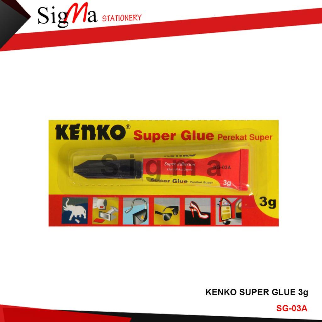 Jual Lem Super Glue Kenko 3 gr SG-03A | Shopee Indonesia