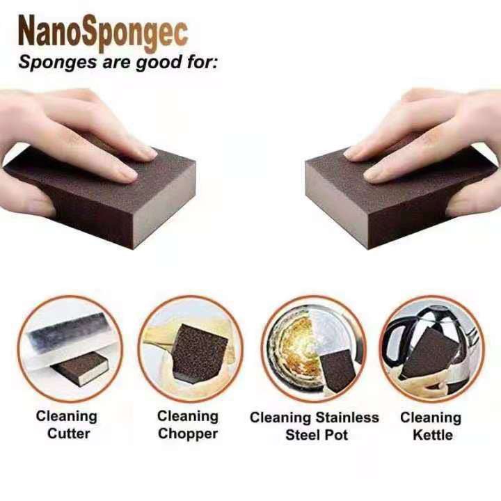 Jual Nano Magic Spons Cuci / Pembersih Kerak Noda Panci Piring ...