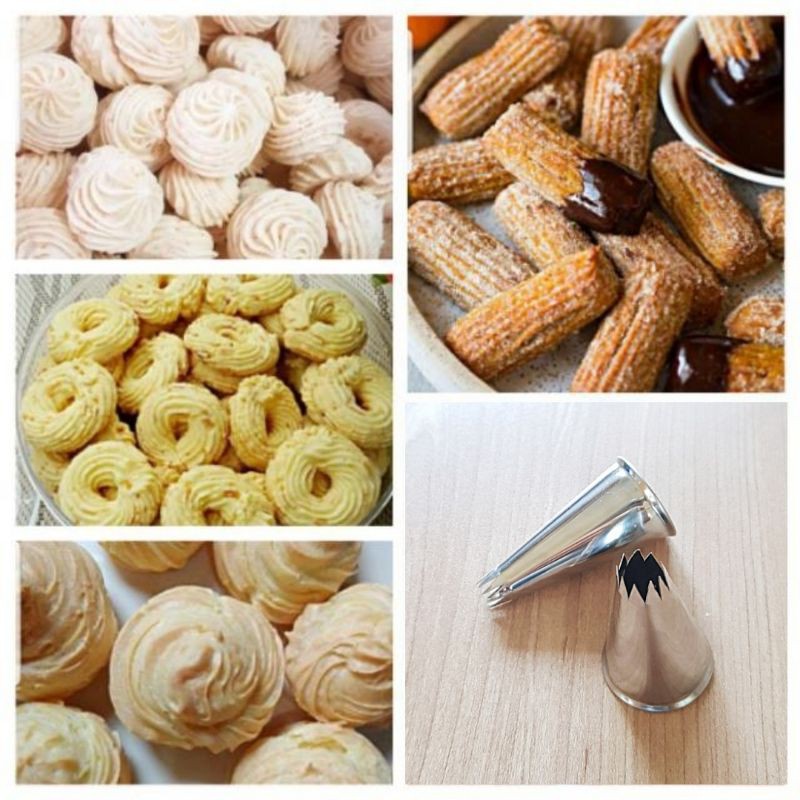 Jual Spuit besar kue sagu keju spuit churros spuit sus eclair spuit ...