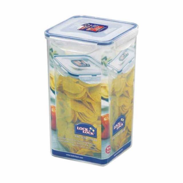 Jual LocknLock HPL822R Square Tall Food Container 4L - Toples Besar ...