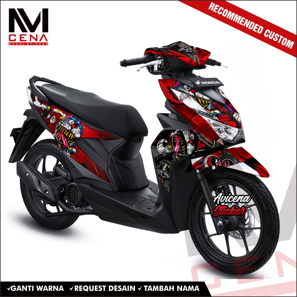Jual Sticker Decal Beat Deluxe 2020 Decal Sticker Beat 2020 Full body ...