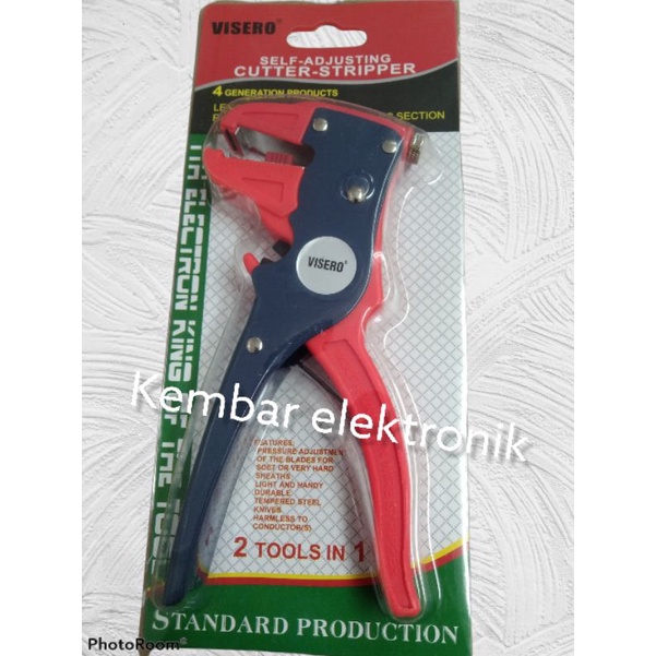 Jual Tang Kupas Potong Kabel Wire Stripper | Shopee Indonesia