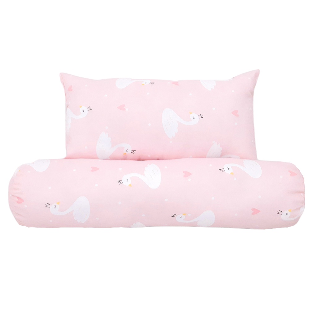 Jual Set Bantal Guling Anak Karakter Perempuan Umur 1-8th Motif Swan ...