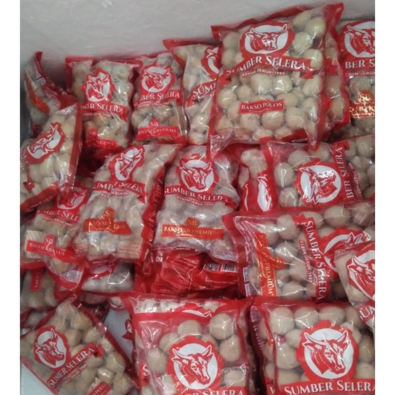 Jual Bakso Sapi Premium Sumber Selera isi 50 pcs | Shopee Indonesia