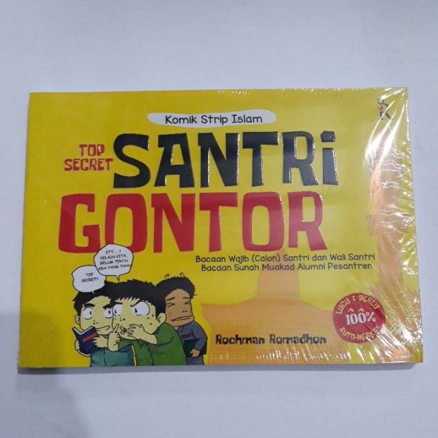 Jual Komik Santri Gontor - Komik Top Secret - Komik Strip Islam ...