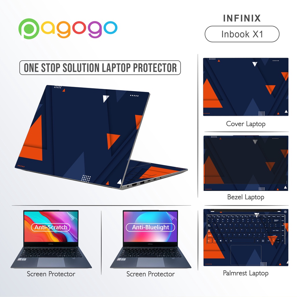 Jual Precut Garskin Laptop Stiker Skin Keyboard Protector Screen Guard ...