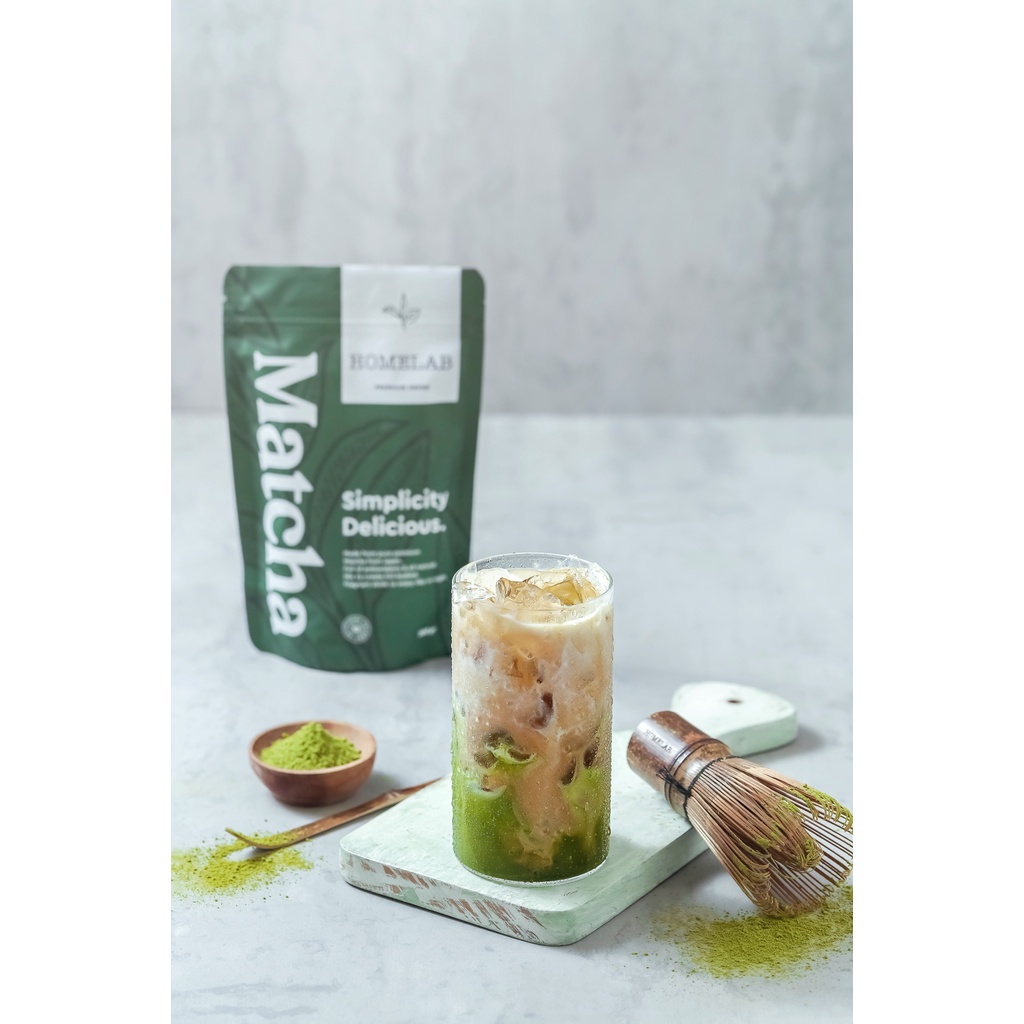 Jual Homelab Bubuk Minuman Matcha Premium / Greentea Matcha Powder ...