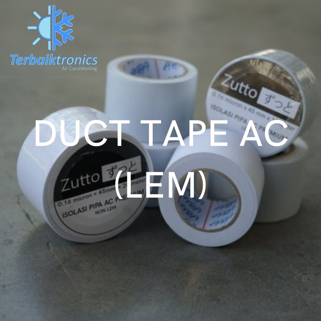 Jual Duct Tape Isolasi Pembungkus Pipa AC (Lem) | Shopee Indonesia